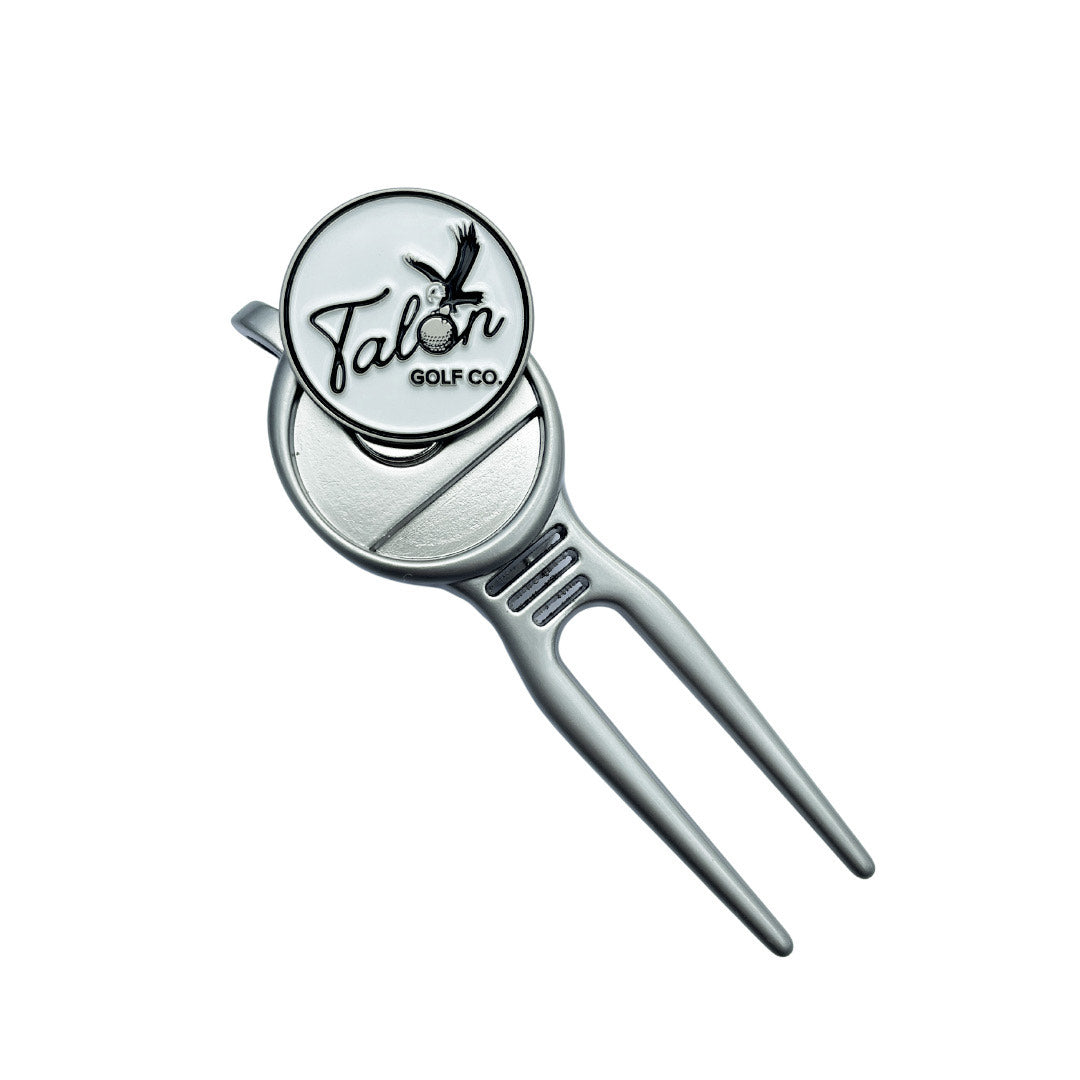 Talon Divot Tool w/ Magnetic Ball Marker & Clip – Talon Golf LLC